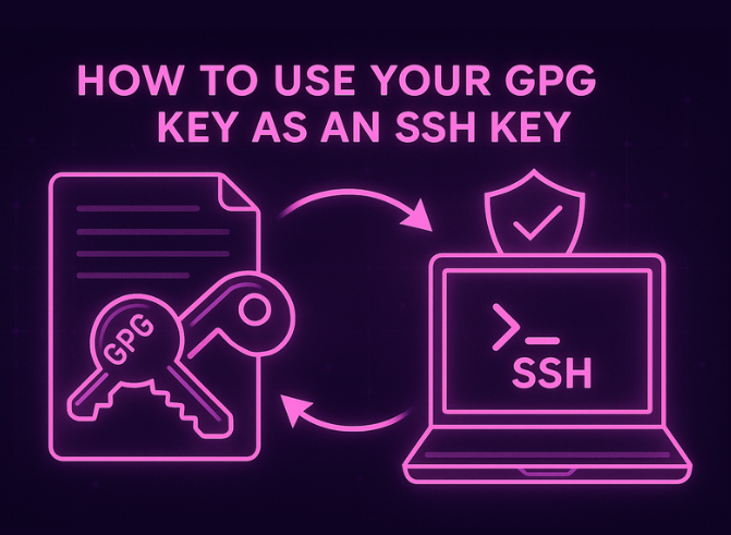 How to Use Your GPG Key as an SSH Key (Step-by-Step)