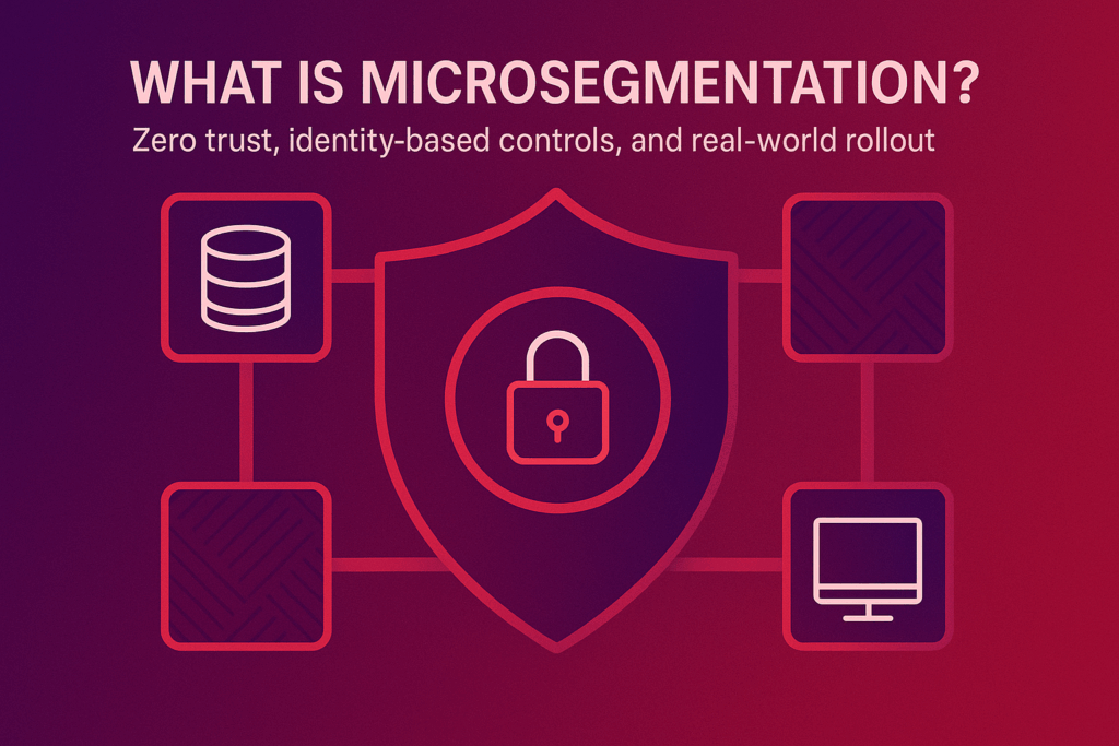 What Is Microsegmentation? Zero Trust, Identity-Based Controls, and Real-World Rollout - TerraZone